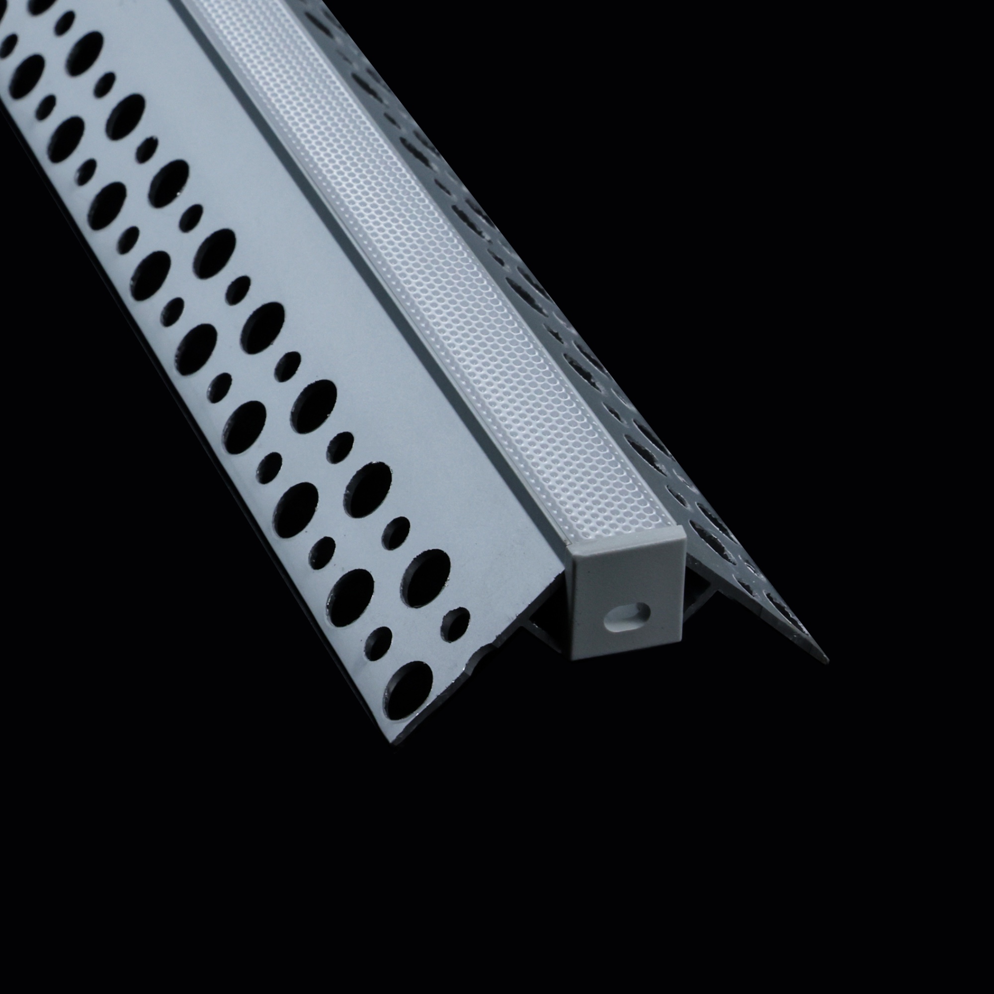 External Corner Recessed LED profile - Lyset - everything is about light